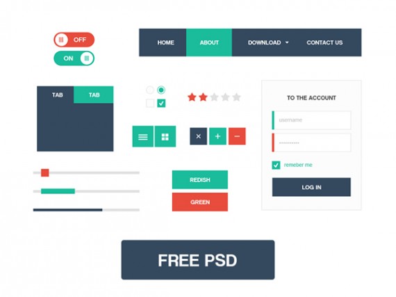 50+ Free Flat UI Kits to Speed Up Your Workflow 50+ Free Flat UI Kits to Speed Up Your Workflow