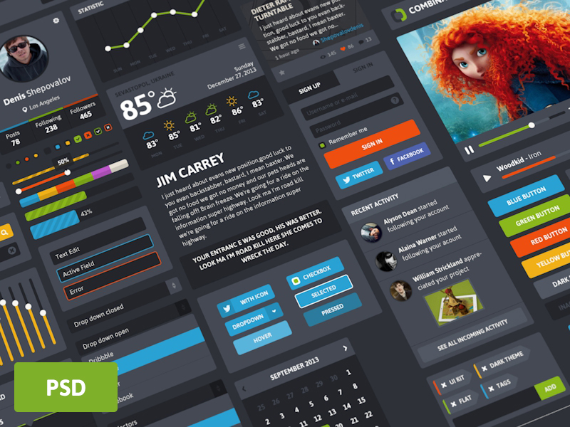 50+ Free Flat UI Kits to Speed Up Your Workflow 50+ Free Flat UI Kits to Speed Up Your Workflow