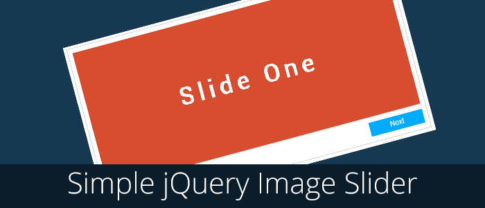 How To Create A Simple JQuery Image Slider