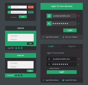 50+ Free Flat UI Kits to Speed Up Your Workflow