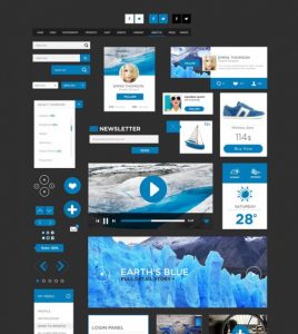 50+ Free Flat UI Kits to Speed Up Your Workflow