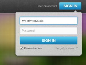 20 Great Looking Free Login Form PSDs for Designers