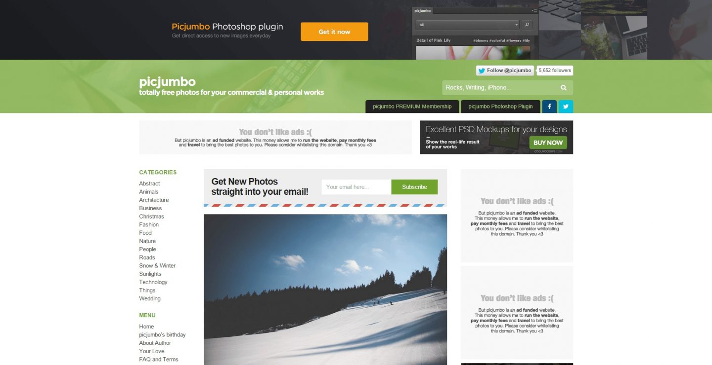 10 Places to Find Free High Resolution Images for your Design Projects