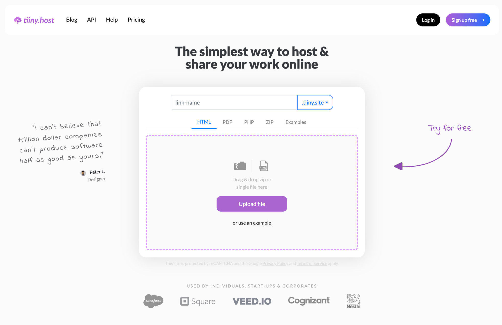 Tiiny Host Alternatives: vs. Static.app
